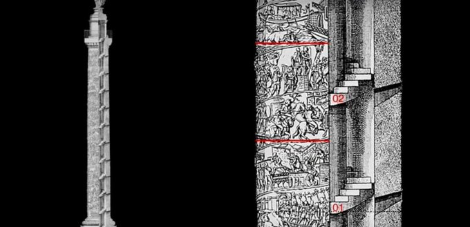 La colonne Trajane déroulée | LeCCRP