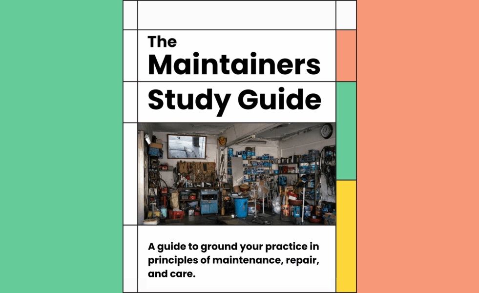 The Maintainers Study Guide: un guide pour ancrer la pratique dans les principes de la ...